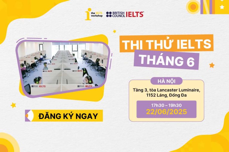 [TIWxIDP] Thi thử IELTS tháng 6 cùng IDP và The IELTS Workshop - The ...